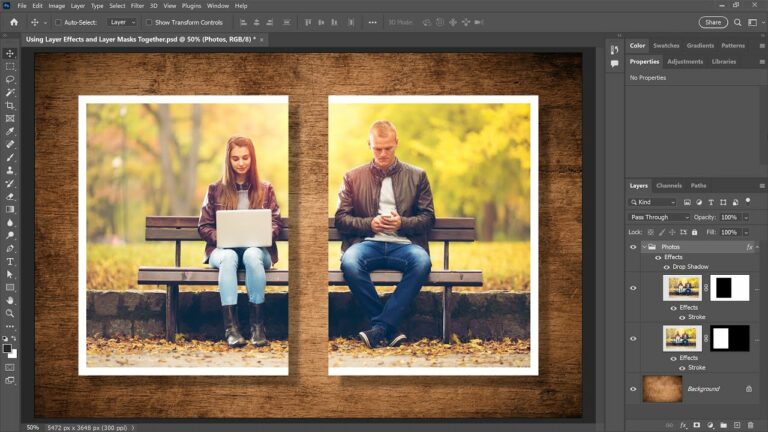 Mastering Layer Effects and Layer Masks in Photoshop: A Comprehensive Guide – UniTechno