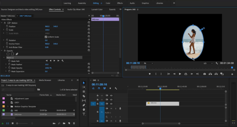 Mastering Masking in Premiere Pro: A Comprehensive Guide on How to Use ...