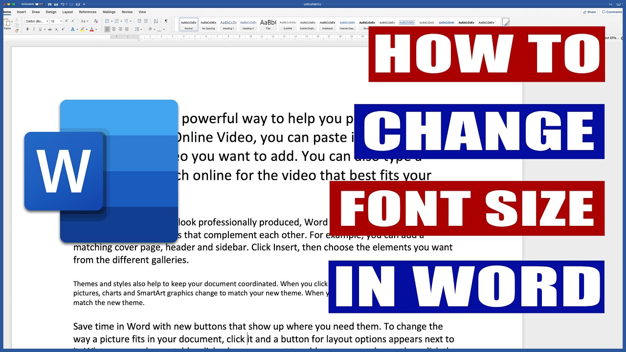 Mastering Font Size Adjustment in Microsoft Word: A Comprehensive Guide ...